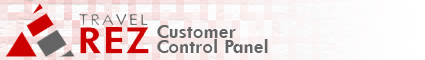 E Travel Rez Customer Control Panel